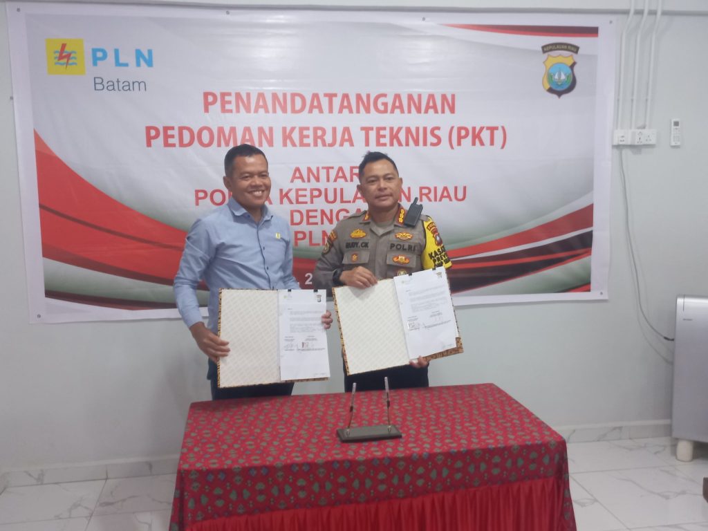 Perkuat Keamanan Objek Vital, Ditpamobvit Polda Kepri Dan PT.PLN Batam Reski Tandatangani ...